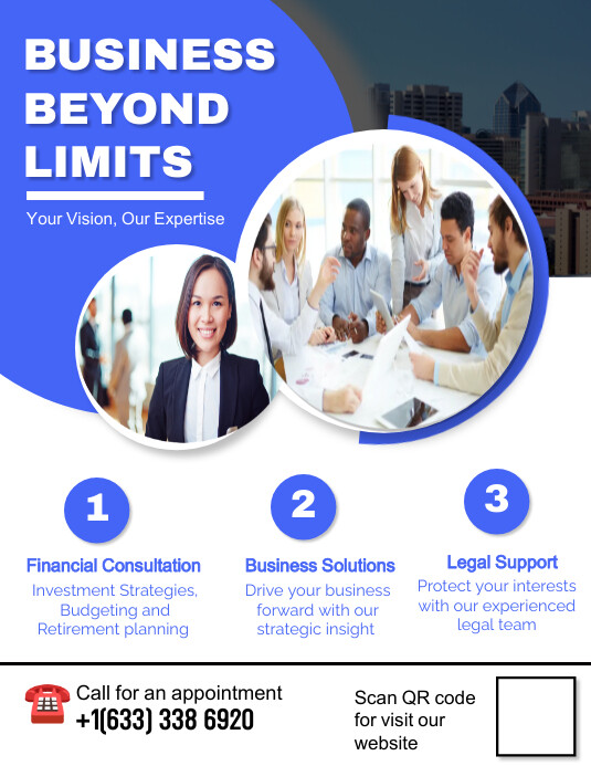 Modèle Business professional flyer template | PosterMyWall