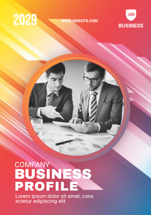 Business profile cover template | PosterMyWall