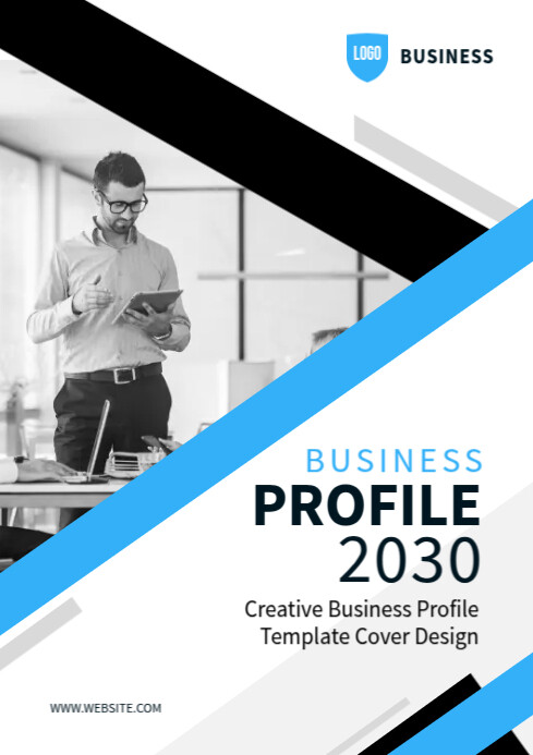 Business profile cover template Modelo | PosterMyWall