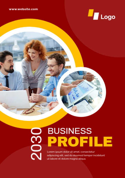 Business profile cover template | PosterMyWall