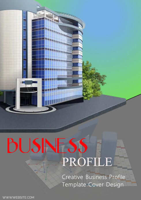 Plantilla de business profile design | PosterMyWall