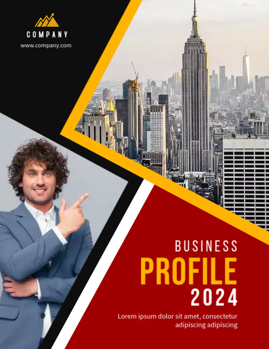 Business Profile Template | PosterMyWall