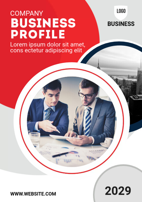 Copy of Business Profile Template | PosterMyWall
