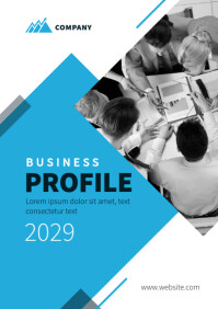 Business Profile Design Template | PosterMyWall