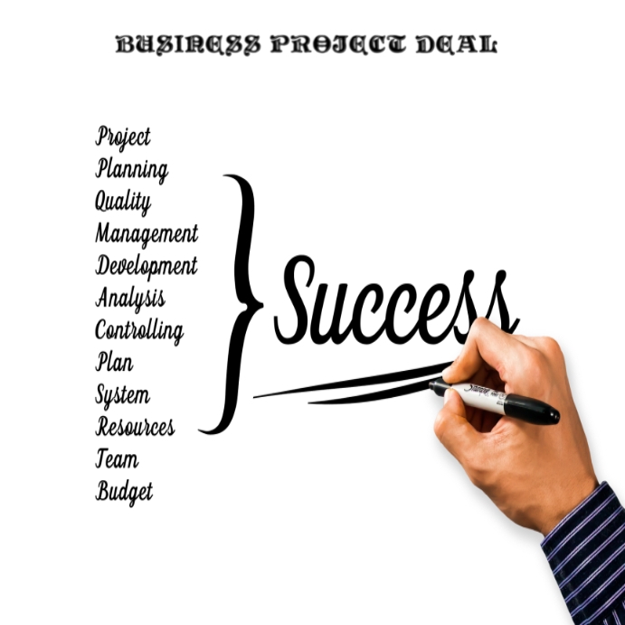 business project deal success Template | PosterMyWall