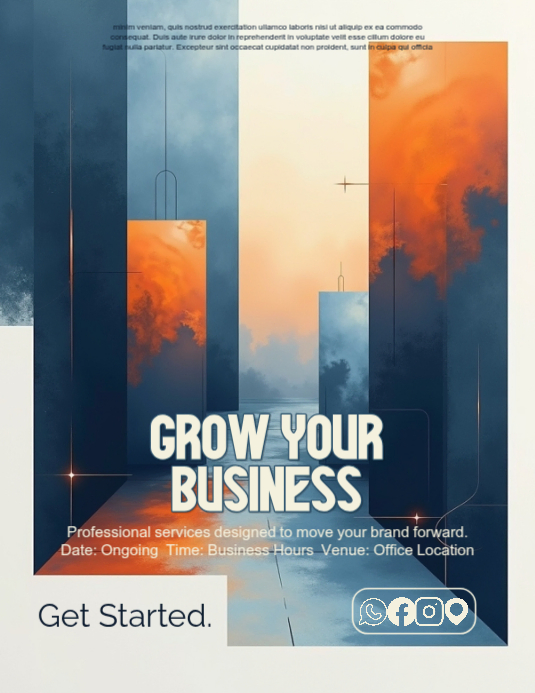 Business Promotion Flyer Template for Services | PosterMyWall