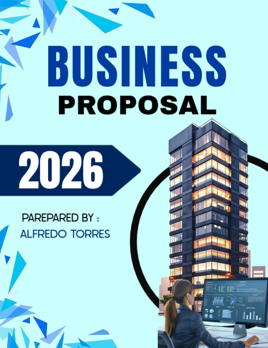 Plantilla de Business Proposal 2026 | PosterMyWall