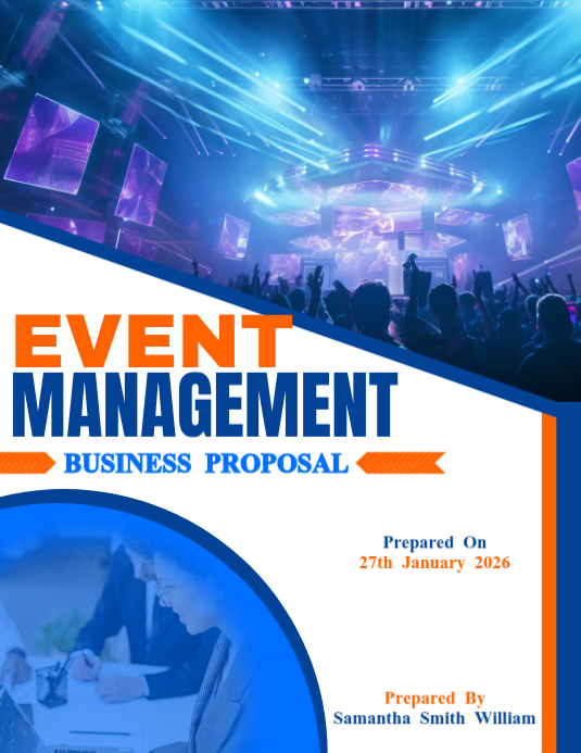 Business Proposal Cover Page Template | PosterMyWall