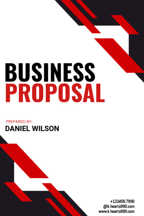 Business proposal Template | PosterMyWall