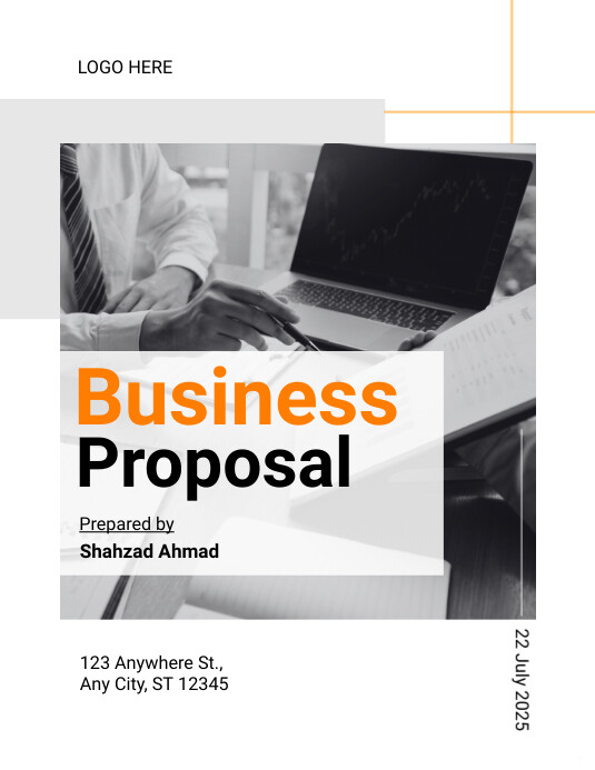 Business proposal Template | PosterMyWall
