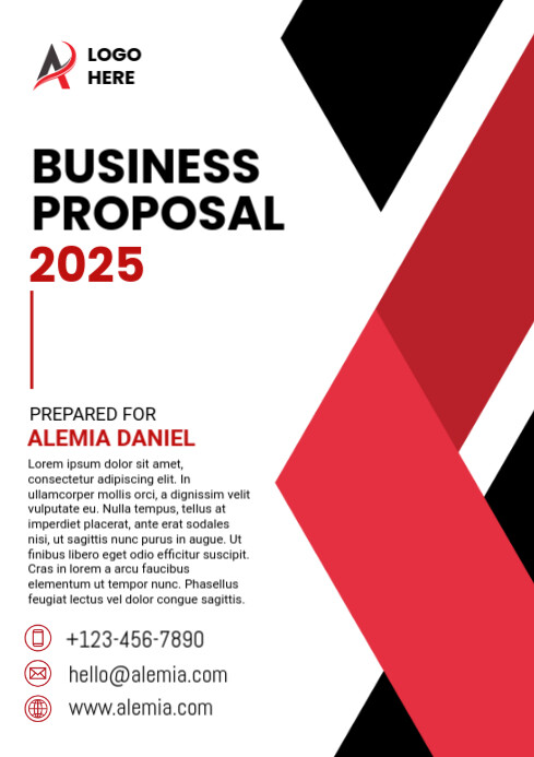 Business proposal Template | PosterMyWall