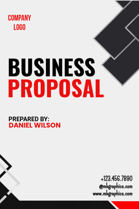 Business proposal Template | PosterMyWall