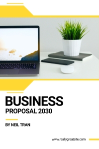 Business Proposal Template | PosterMyWall