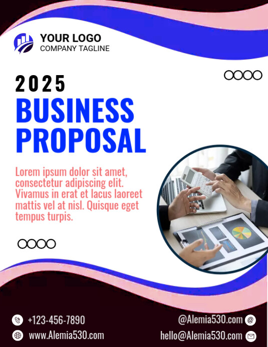 Copy of Business proposal Template | PosterMyWall