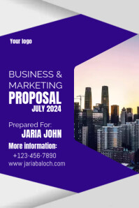 Business proposal template | PosterMyWall