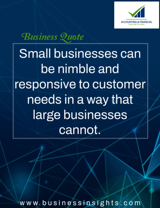 Business Quote Ad Template | PosterMyWall