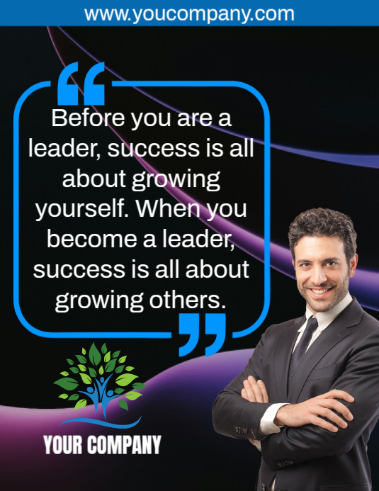 Business Quote Ad Template | PosterMyWall