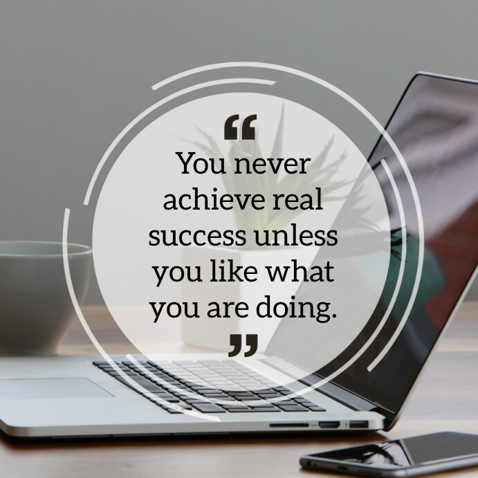 Business quote instagram post Template | PosterMyWall