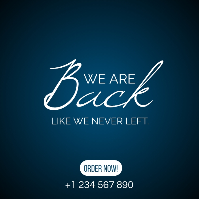 business reopening flyer Template | PosterMyWall