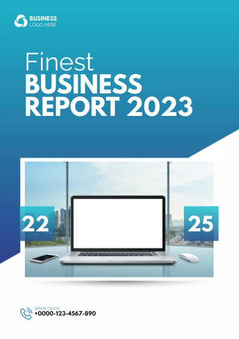 Copy of Business Report 2023 | PosterMyWall