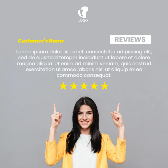Plantilla de business review feedback flyer | PosterMyWall