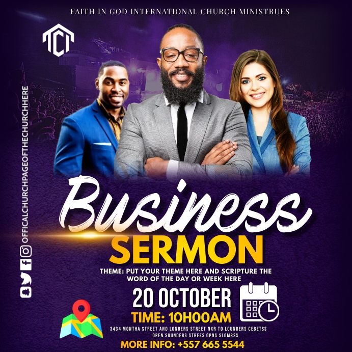 BUSINESS SEMINAR Template | PosterMyWall