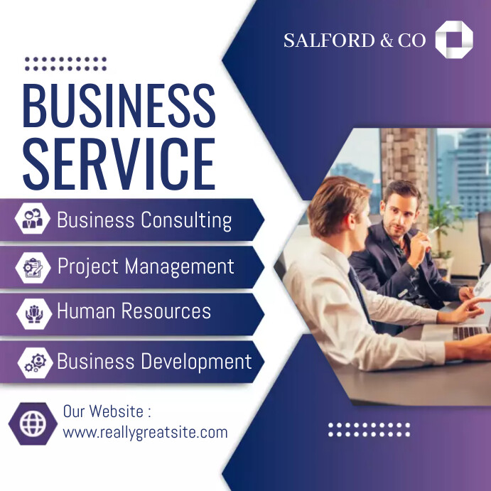 Business Service Template | PosterMyWall