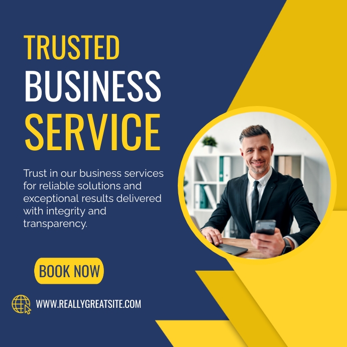 Business Service Template | PosterMyWall