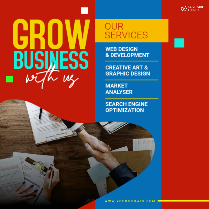 Copy of Business Services Agency Ad | PosterMyWall
