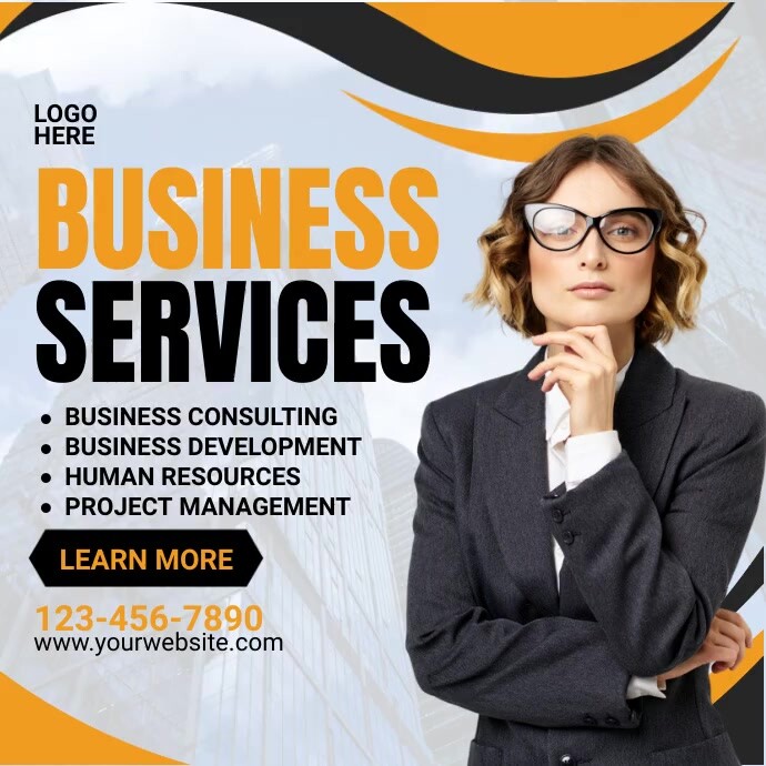 Business Services Template | PosterMyWall