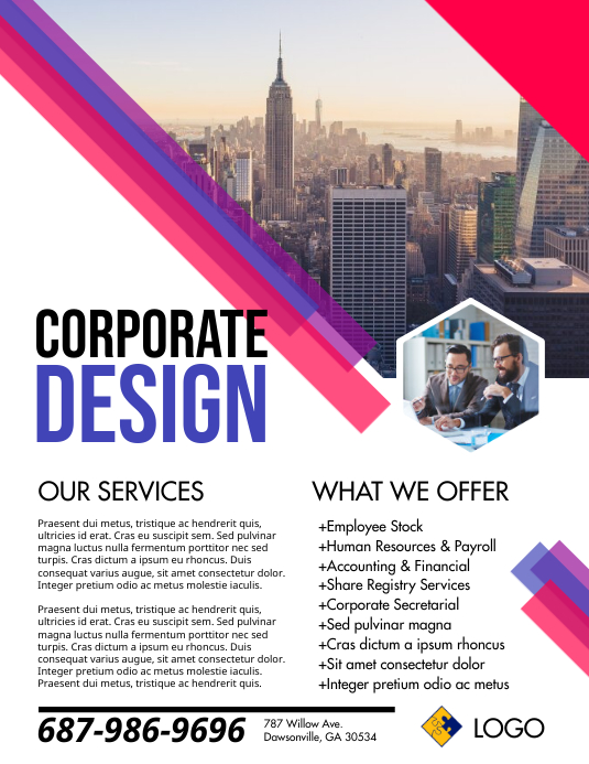 Business Services Flyer Template | PosterMyWall