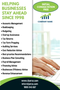 Tax Services Poster Template | PosterMyWall