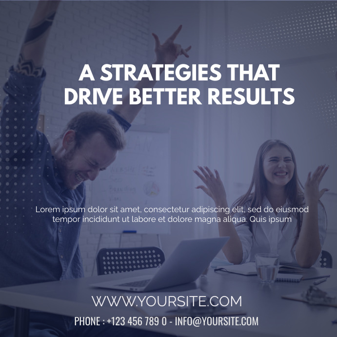 Business Solution Ads Template | PosterMyWall