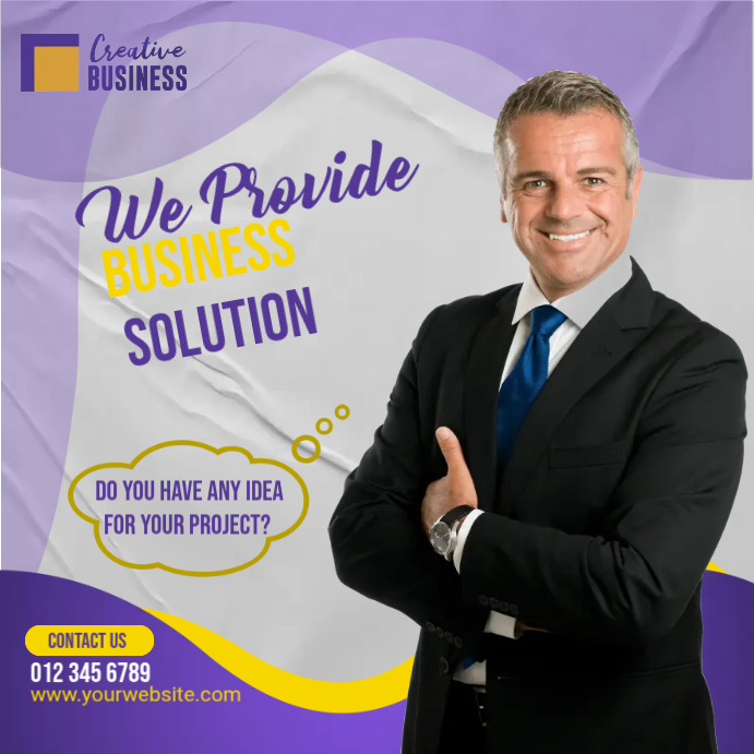 Business Solution ADS Template | PosterMyWall