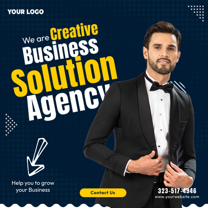Business Solution Template | PosterMyWall