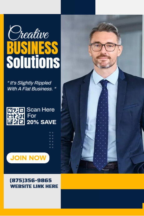Business Solution Offer Template | PosterMyWall