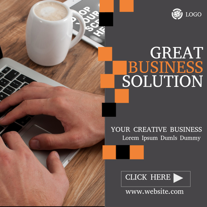 Business Solution Template | PosterMyWall