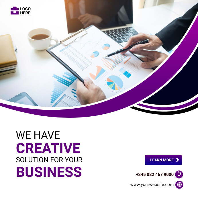 Business solutions Template | PosterMyWall