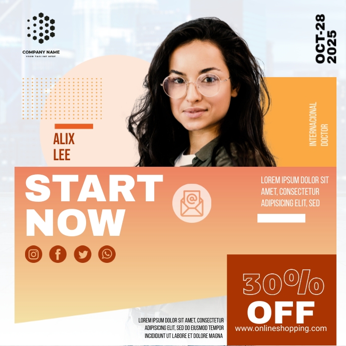 Business Start AD Template | PosterMyWall