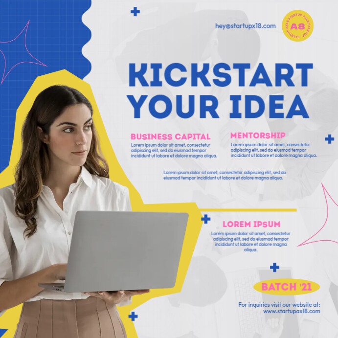 Business Start Up Template | PosterMyWall