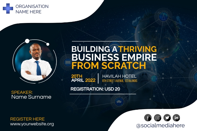 business summit Template | PosterMyWall