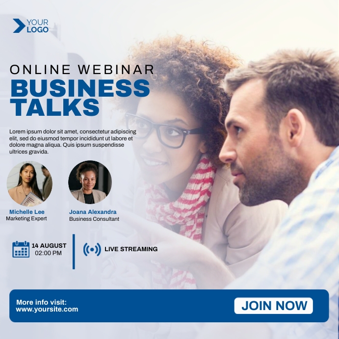 Copy of Business Talks Offer | PosterMyWall