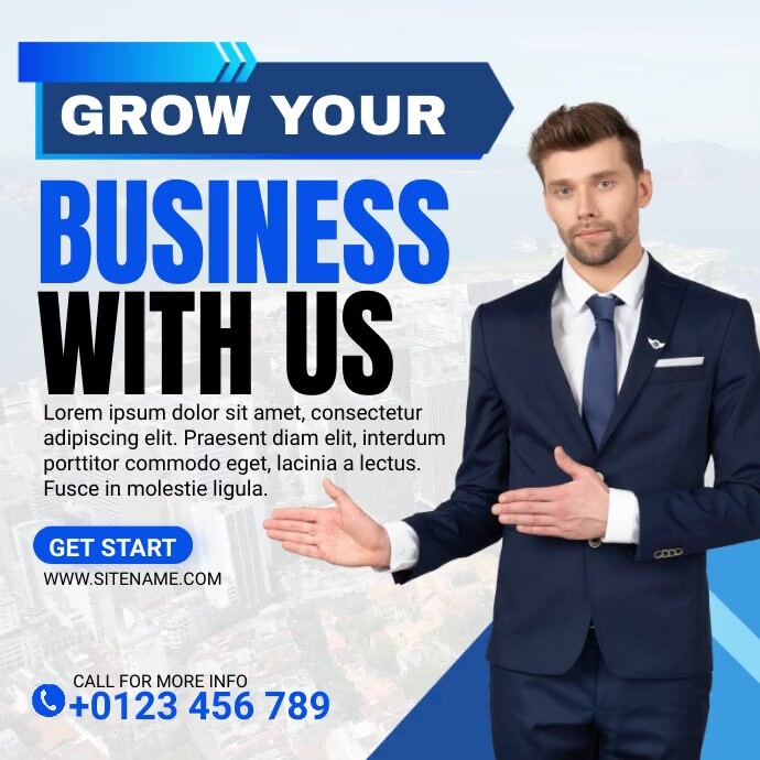 Copy of Business Template Ads | PosterMyWall