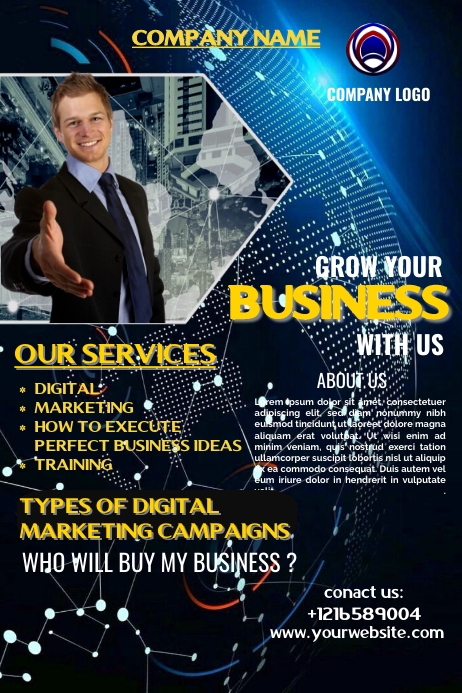 Business Template | PosterMyWall