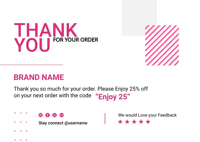 Business Thank You Card Template | PosterMyWall