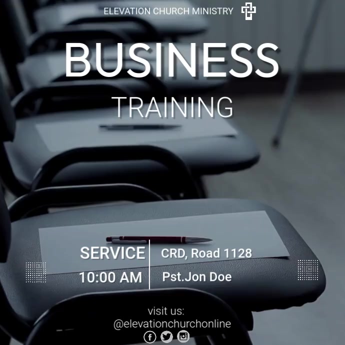 BUSINESS TRAINING (11) Template | PosterMyWall
