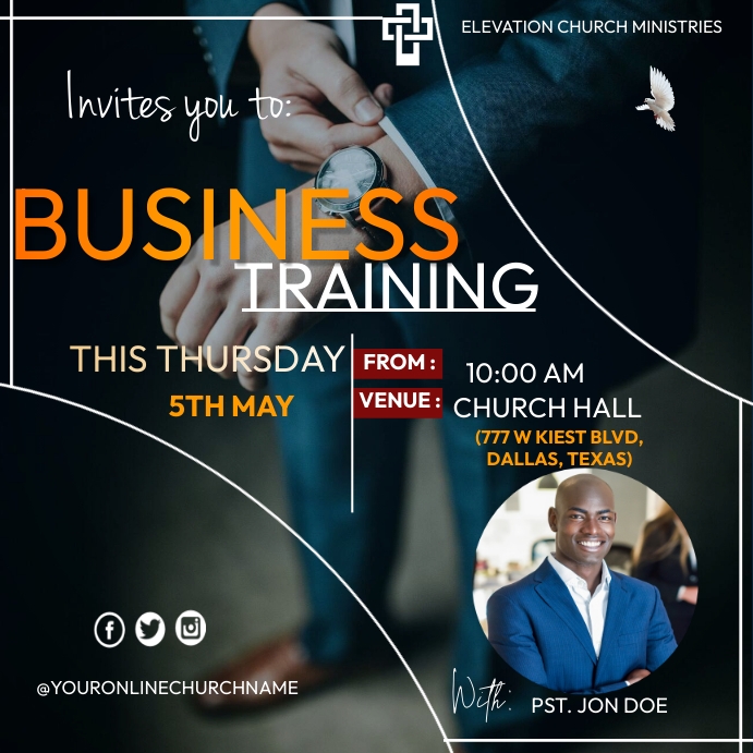 Business training (2) Template | PosterMyWall