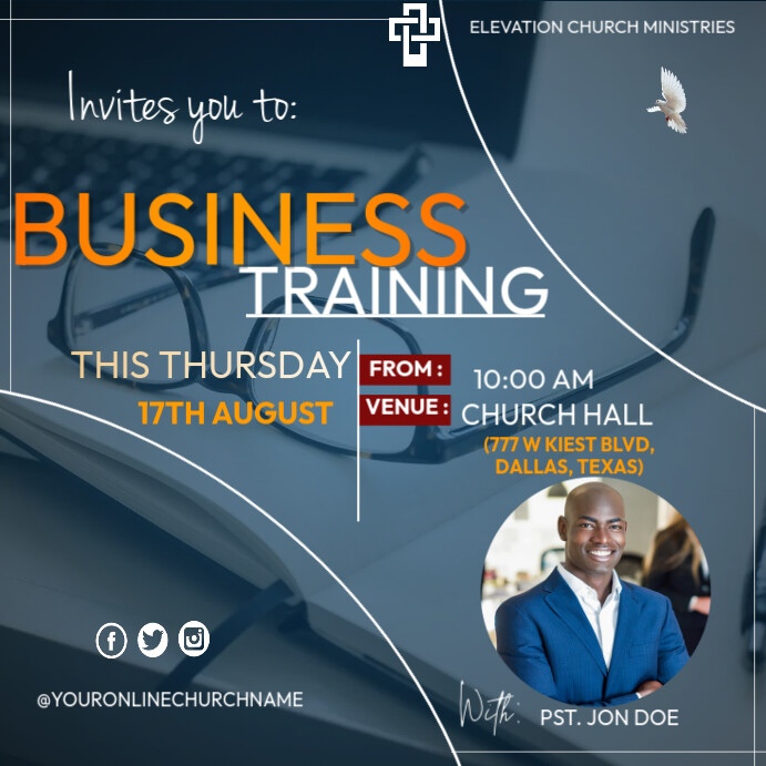 Business training (4) Template | PosterMyWall