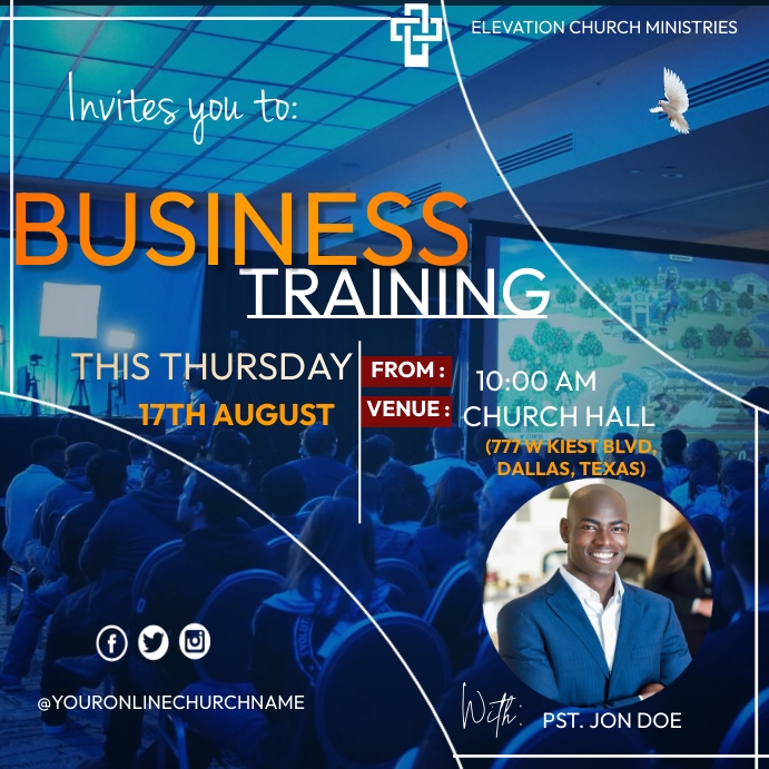 Business training (5) Template | PosterMyWall