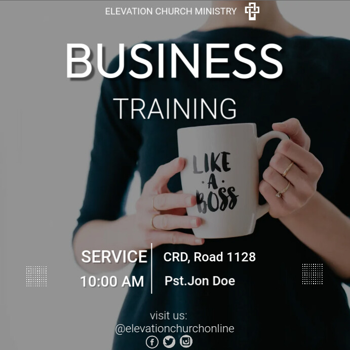 BUSINESS TRAINING (6) Template | PosterMyWall